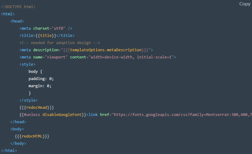 How to change the layout with a custom template · Issue #2329 · Redocly/redoc · GitHub