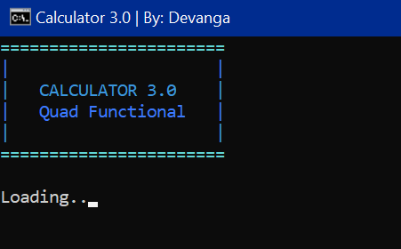 GitHub - Devangaa/Calculator: A simple calculator with limited operation