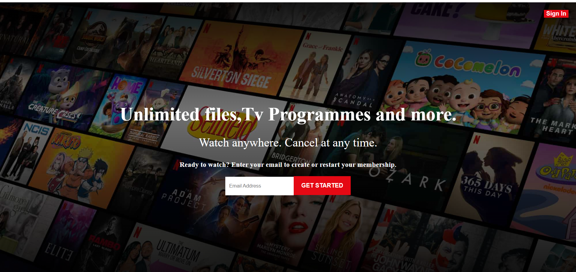 GitHub - Cvr421/Netflix_replica