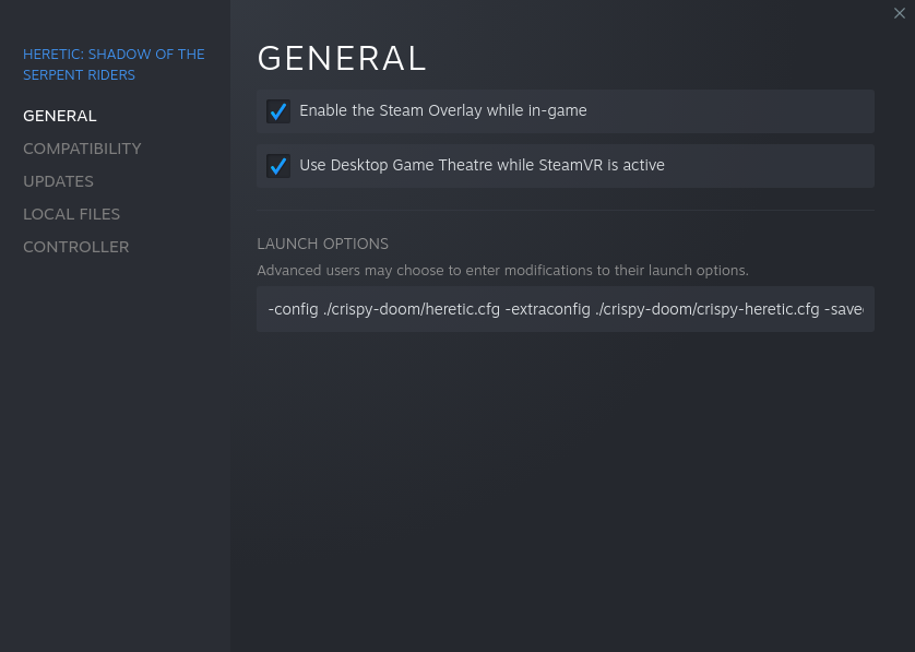 Heretic: Shadow of The Serpent Riders modern port: Crispy Heretic · Issue #738 · luxtorpeda-dev ...