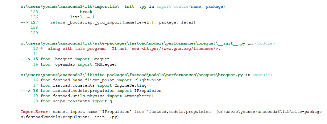 Upgrade to FAST-OAD 1.0.0 not successfull · Issue #306 · fast-aircraft ...
