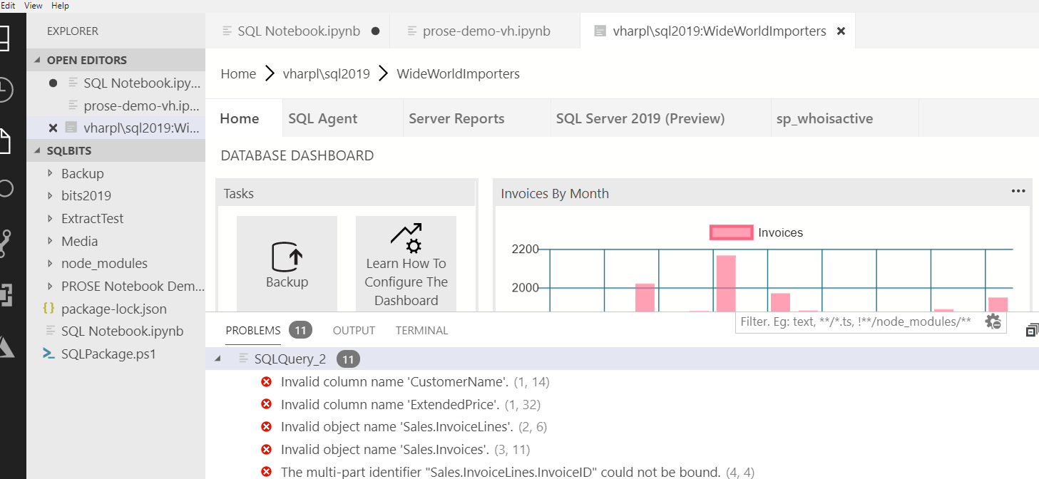 Still showing errors from a query editor that has been closed · Issue #4266 · microsoft ...