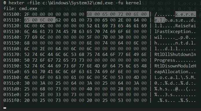 Feature request: unicode/widechar search · Issue #1 · fkie-cad/hexter · GitHub