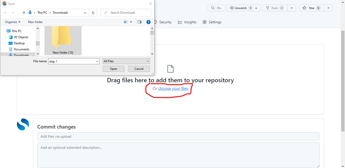 Adding files to repository · community · Discussion #49183 · GitHub