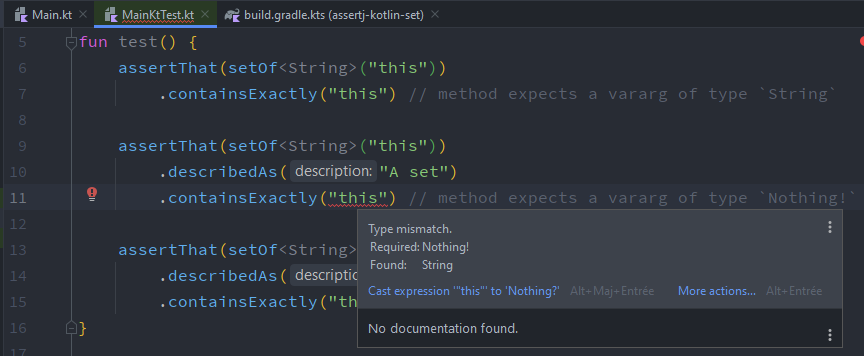 `describedAs()` erases generic type for `AbstractCollectionAssert` · Issue #2439 · assertj ...