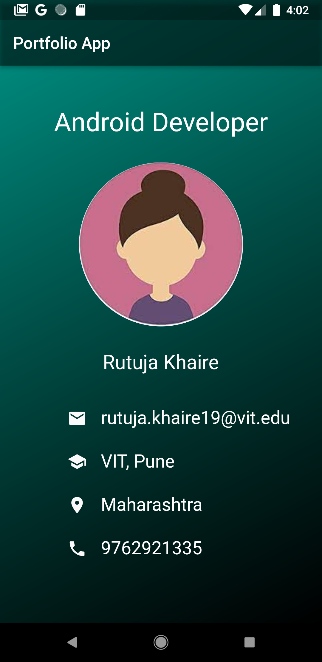 GitHub - rutuja-khaire35/portfolio-app