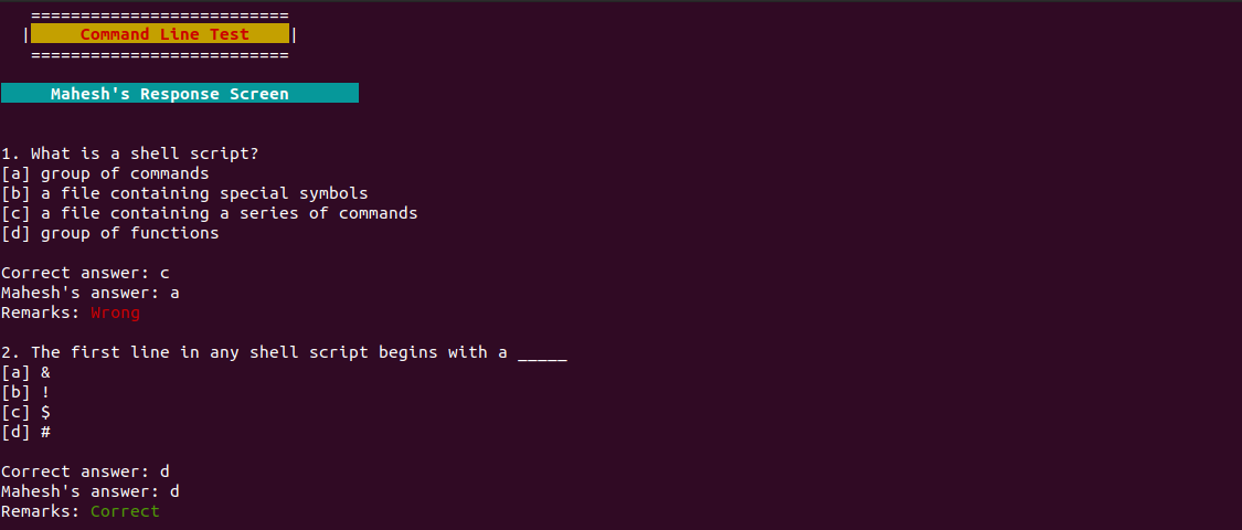 Github Utsavasinghcommand Line Test Command Line Test Is A Bash 6058
