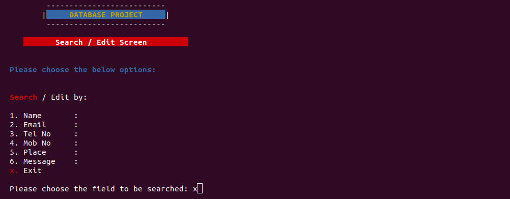 GitHub - UtsavaSingh/Command-Line-Database-Tool: Database is a BASH ...