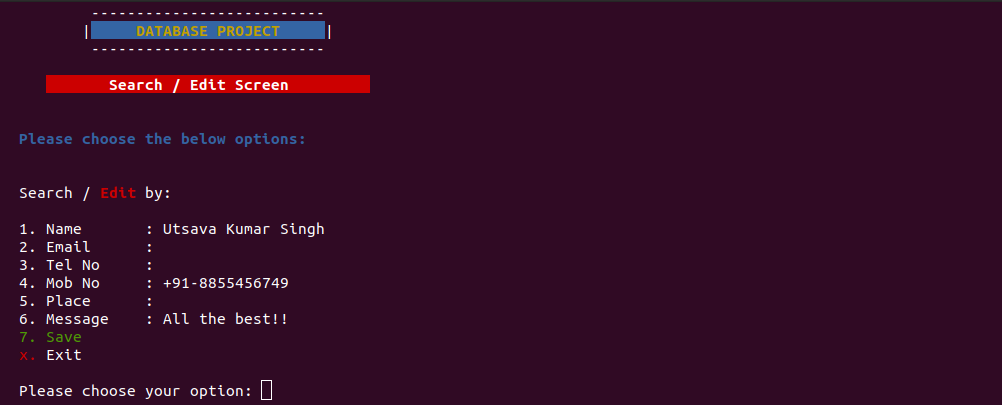 Github Utsavasinghcommand Line Database Tool Database Is A Bash 2718