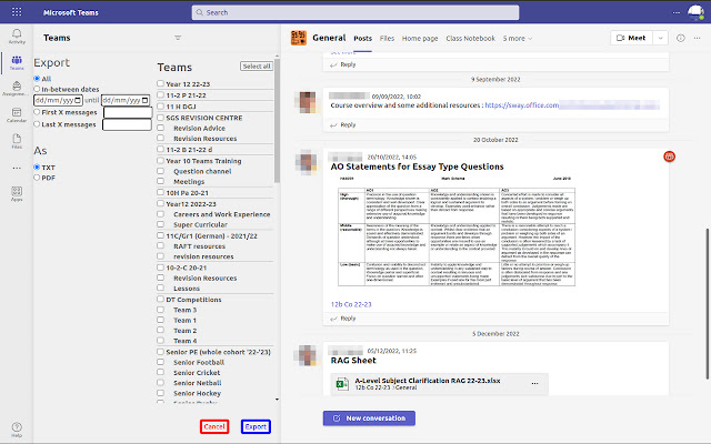 GitHub - BrianStadnicki/teams-chat-export: A Teams Chat Downloader ...