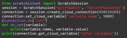 ValueError: Variable '☁ cloud0' is not in this project · Issue #27 · CubeyTheCube/scratchclient ...
