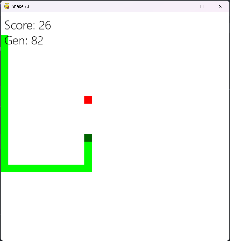 GitHub - SupreetTadeparti/Snake-AI: Snake AI developed using PyGame and Neat