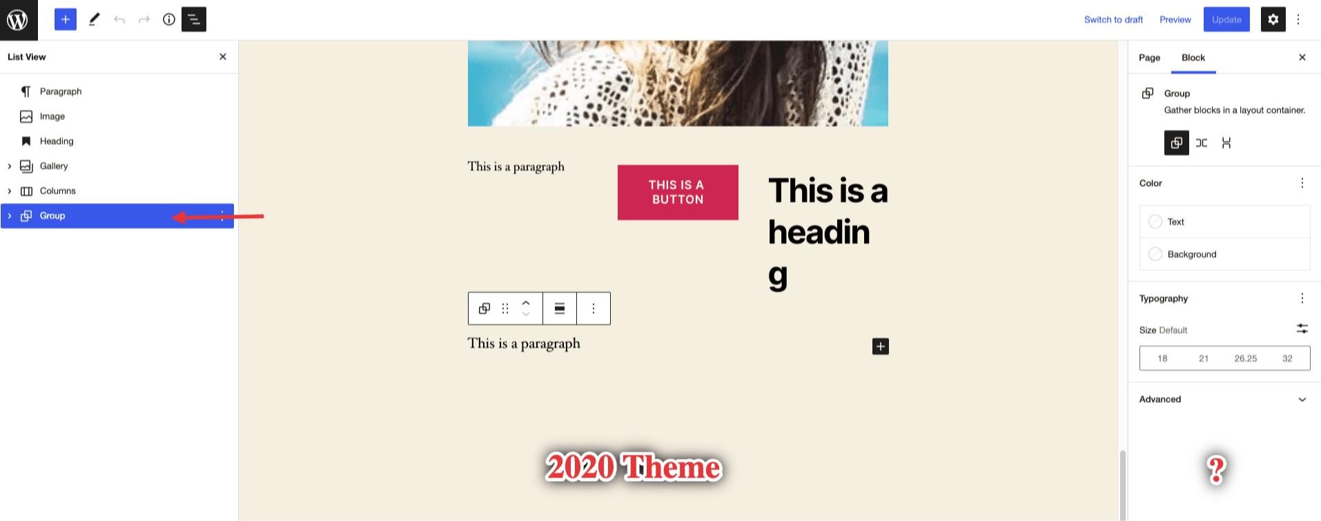 Spacing Options missing for Group Block (Margin, Padding) QUESTION / Possible Bug · Issue #3485 ...