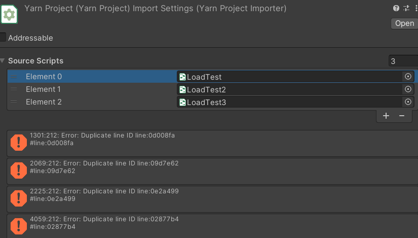 Add Line Tags To Scripts Can Duplicate Line Ids · Issue 225 · Yarnspinnertoolyarnspinner