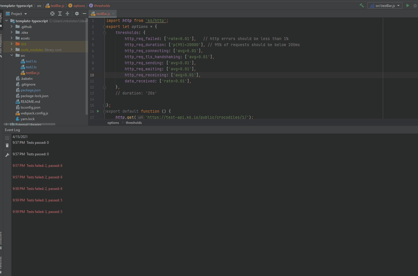 CLI and environment variable option for handleSummary · Issue #2378 · grafana/k6 · GitHub