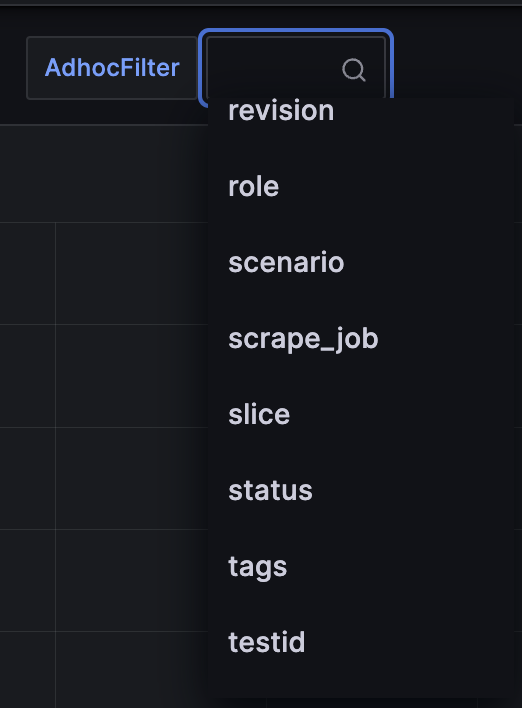 Allow Ad hoc filters to only select specific labels or labels from particular metrics. · Issue ...
