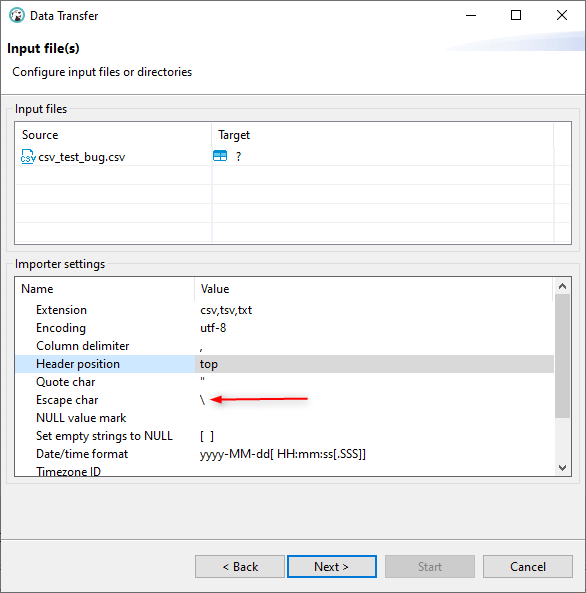 Csv Import Incorrectly Escaping Field Ending In Backslash · Issue 12609 · Dbeaverdbeaver · Github