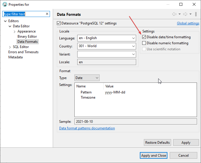 Wrong Timezone When Importing From Csv Into Postgresql · Issue 13416 · Dbeaverdbeaver · Github 