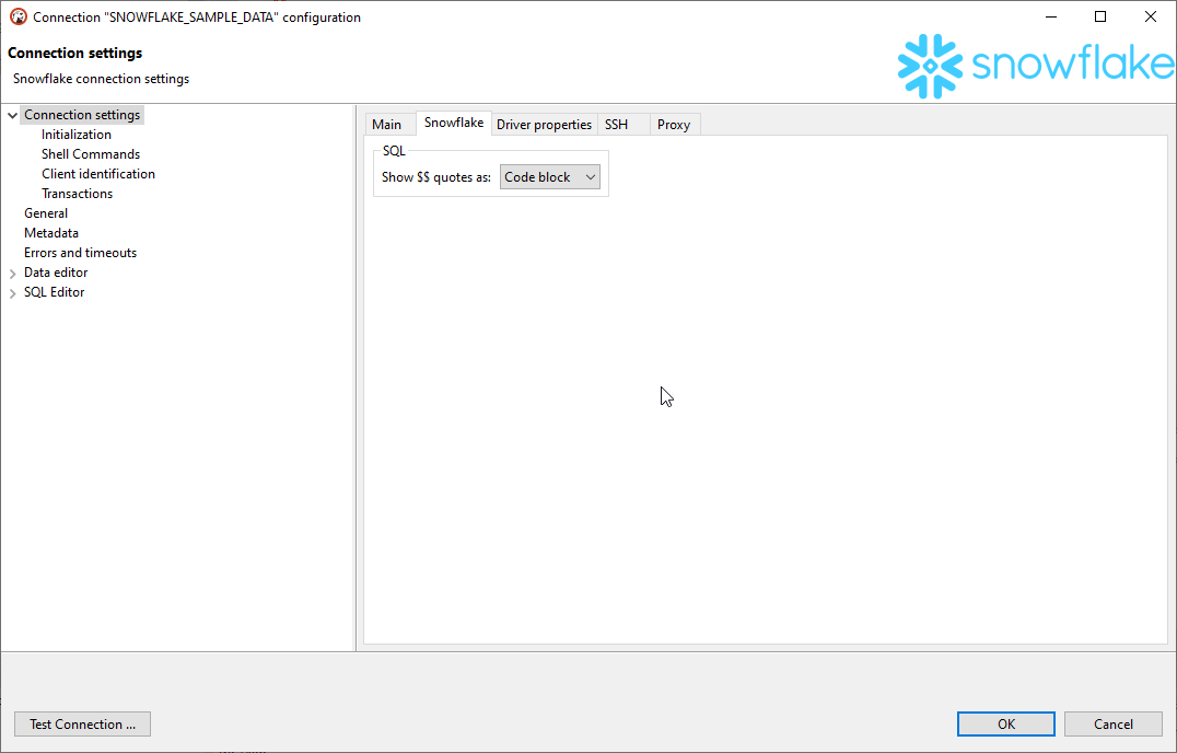 DBeaver incorrectly parses Snowflake stored procedure that contains the text: //end · Issue ...