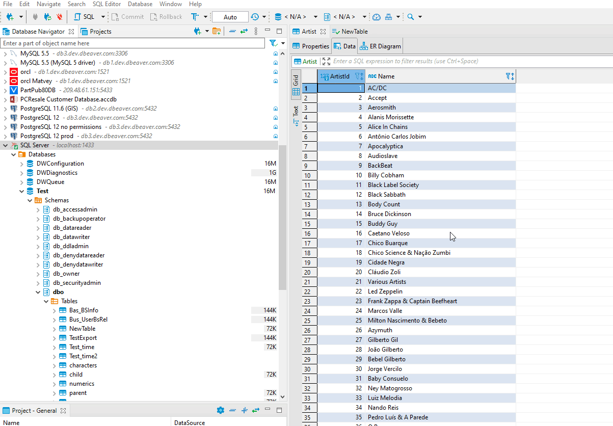 Ability to find table by name across the whole database server · Issue ...