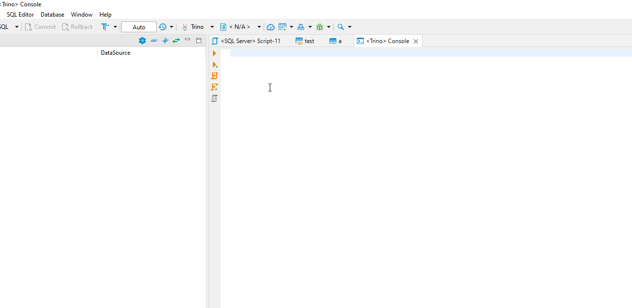 Add Right Click Open New Connection on Console Tab. · dbeaver ...