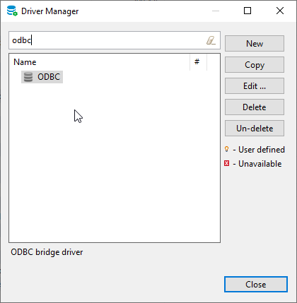 Recover accidently deleted ODBC Driver · Issue #14200 · dbeaver/dbeaver · GitHub