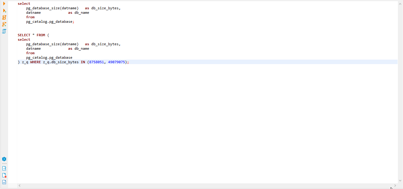 Filter result set on aliased column · Issue #13924 · dbeaver/dbeaver ...