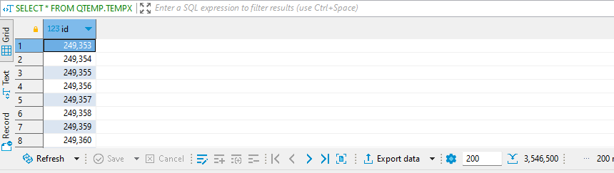 DB2 / Db2 for IBM i : Problem when creating a temporary table · Issue #20352 · dbeaver/dbeaver ...