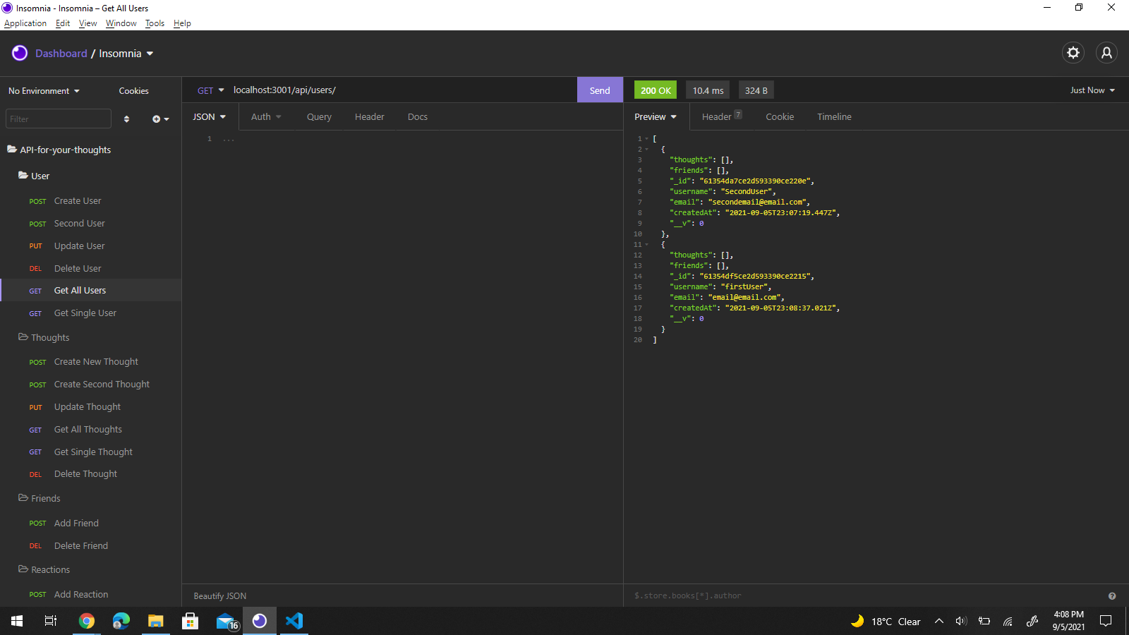 GitHub - Clayton-Andersen/api-for-your-thoughts