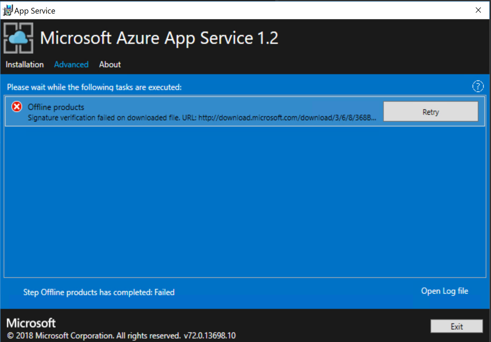 Appservice 1.2 fails downloading Functions · Issue #8960 ...