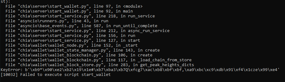 [BUG] · Issue #3825 · Chia-Network/chia-blockchain · GitHub