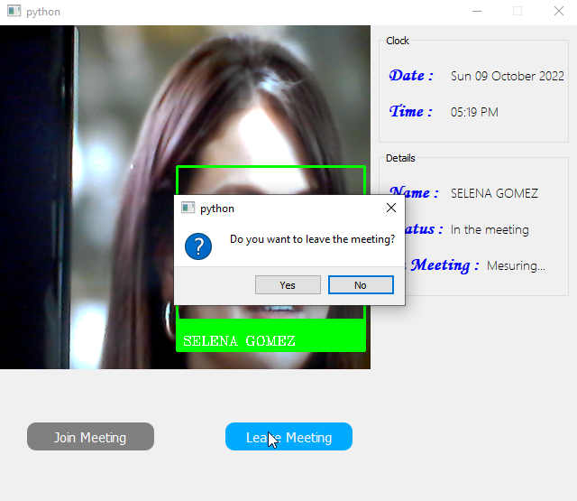 GitHub - lynnaouad/Face-Attendance-System