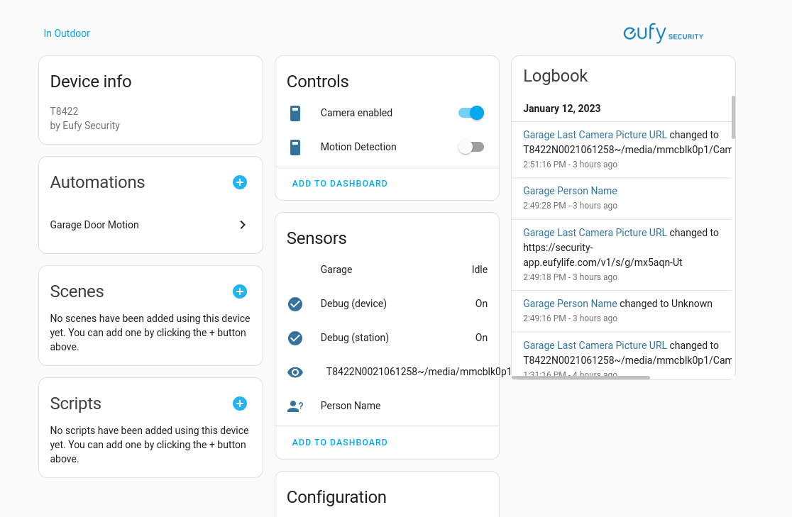 Floodlight Camera T8422 no longer has motion since v6.1.0 upgrade · Issue #677 · fuatakgun/eufy ...
