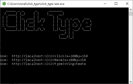 GitHub - ronaldoaf/click_type: Clicador e Digitador para gambiarras