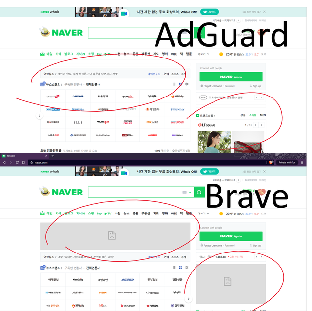 Brave Shield leaves blank space. · Issue #15669 · brave/brave-browser ...