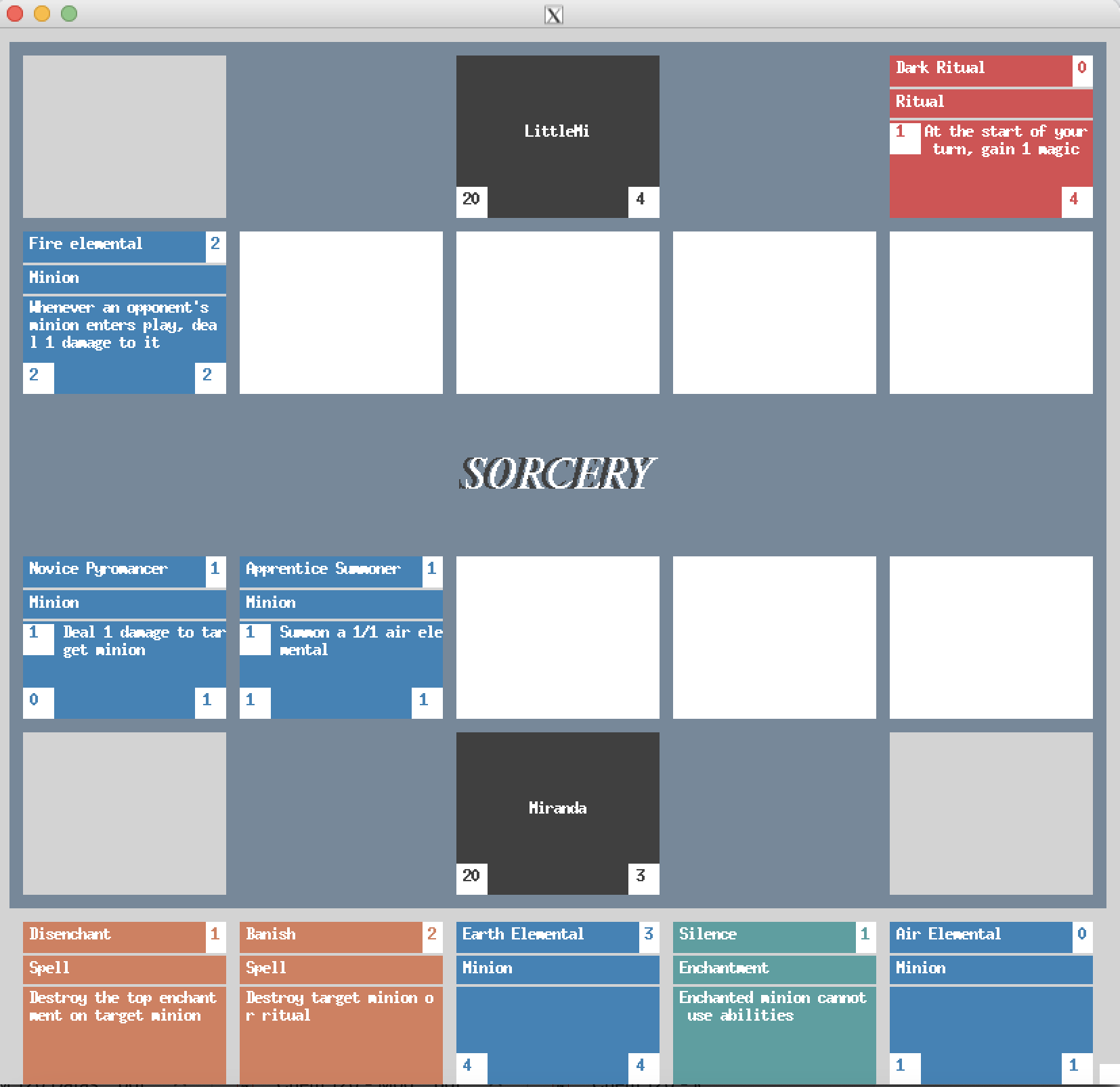 GitHub - MingyueX/cmdline-Cardgame: Simple command-line game mimicking ...