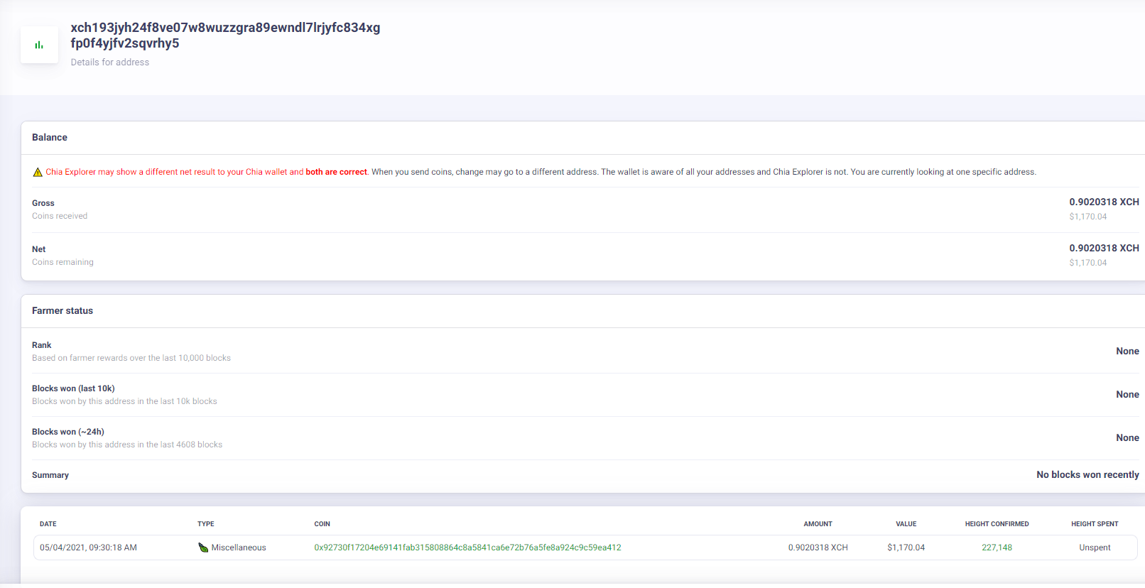 The problem of Chia transfer · Issue #5354 · Chia-Network/chia ...