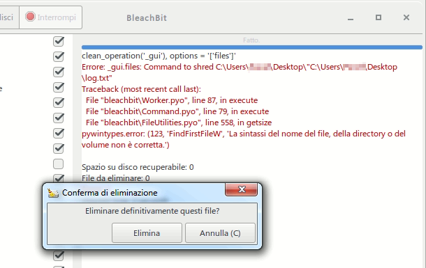 Error in file name from Windows context menu · Issue #1265 · bleachbit/bleachbit · GitHub
