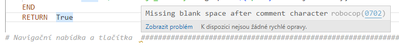 [bug] Rule Missing Space After Comment Complaining Of Too Much ` `s · Issue 634 · Marketsquare
