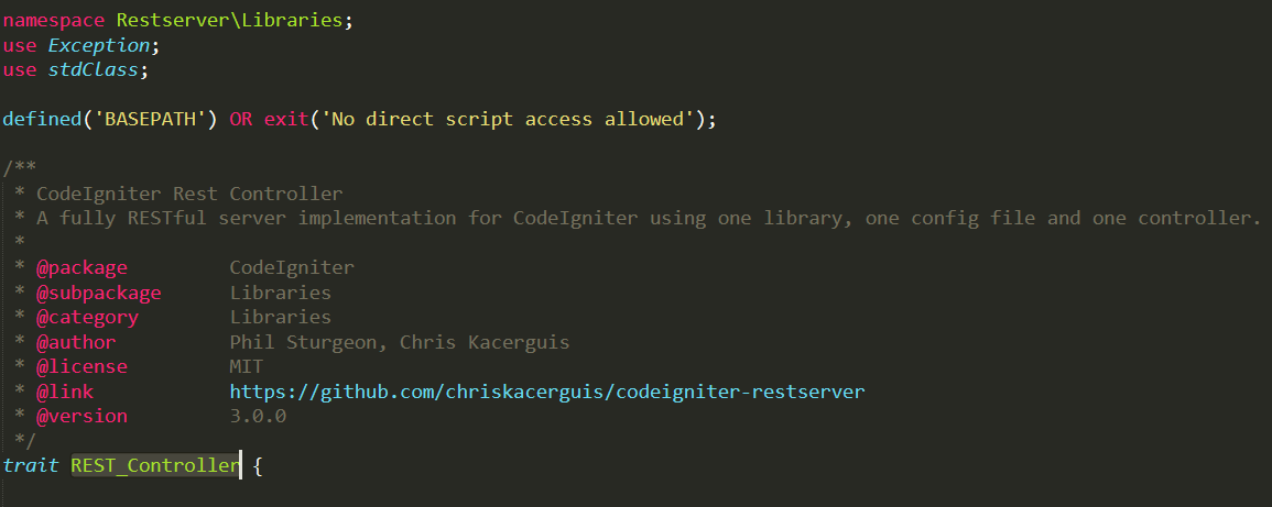 Error REST_Controller library import · Issue #1005 · chriskacerguis/codeigniter-restserver · GitHub