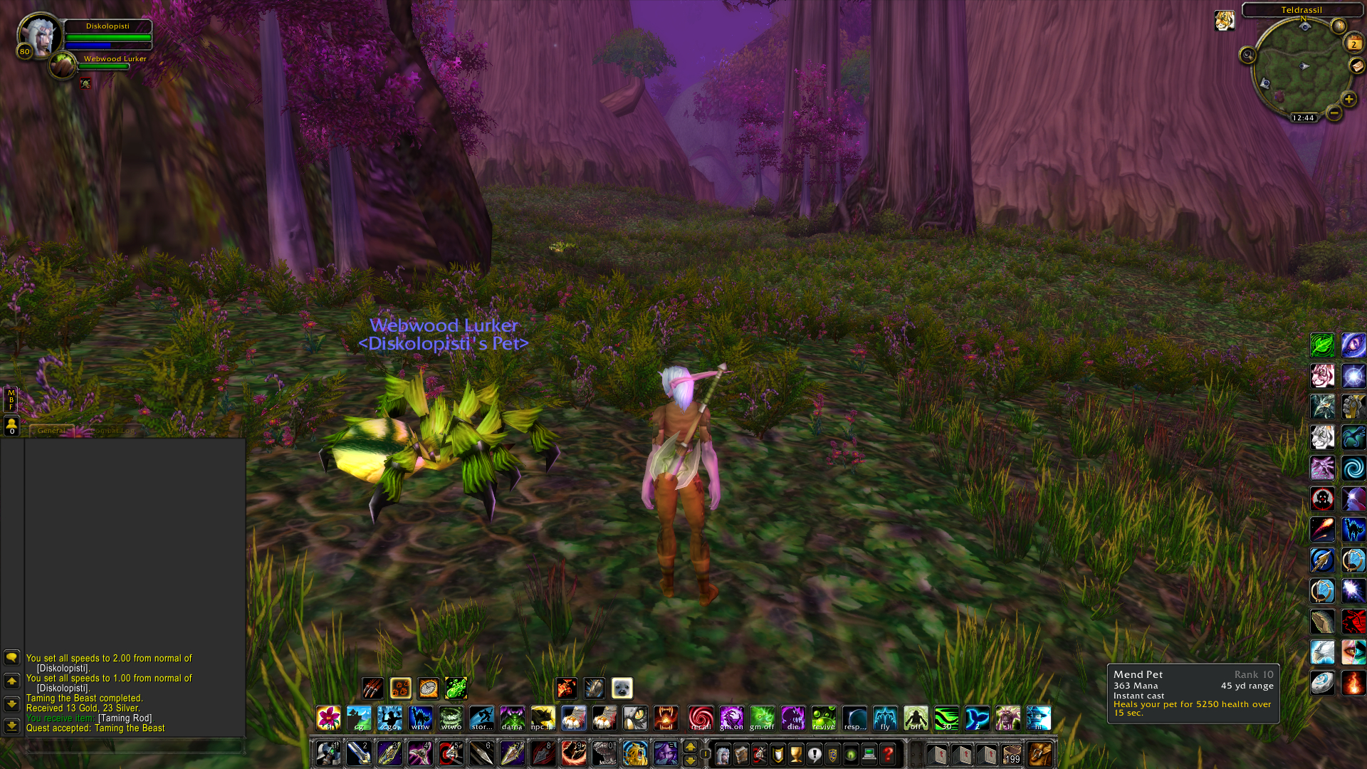 Hunter's Mend Pet with Glyph of Mend Pet generates extreme amount of ...