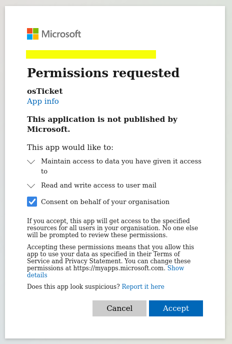 Failing to complete the OAuth install · Issue #150 · osTicket/docs · GitHub