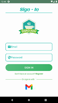 GitHub - itzshubhamsingh/Swad_App: Swad App