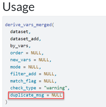 Documentation: Explore better way to show default arguments where some internal derivation ...