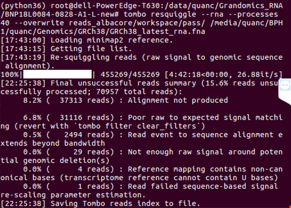 detect_modifications de_novo · Issue #114 · nanoporetech/tombo · GitHub