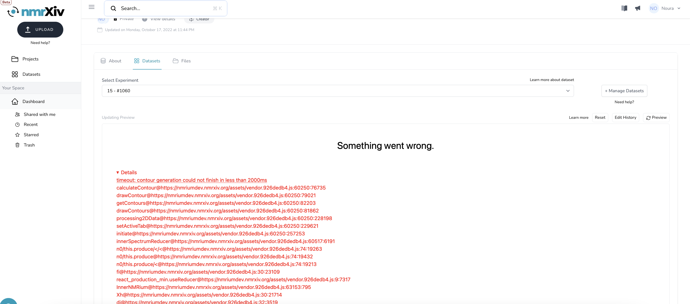 timeout wrror after only 2 seconds · Issue #1820 · cheminfo/nmrium · GitHub