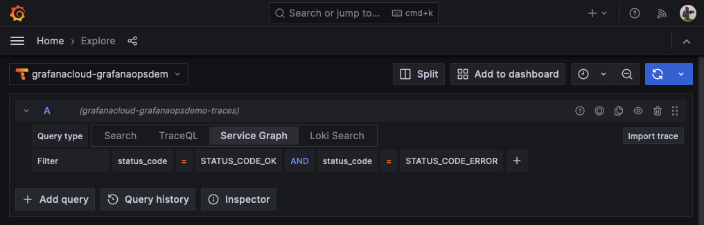 Tempo: Service graph filters can include multiple values for same tag · Issue #72649 · grafana ...