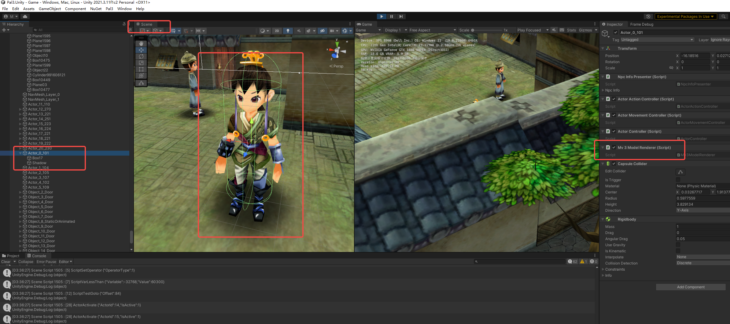 使用官方 PostProcessing ,扩展出来了一个 Distortion 的后处理 by yunyou730 · Pull Request #9 · 0x7c13/Pal3.Unity ...