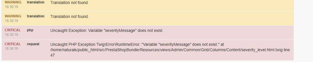 Internal Server Error Ps1773 · Issue 24078 · Prestashopprestashop · Github 