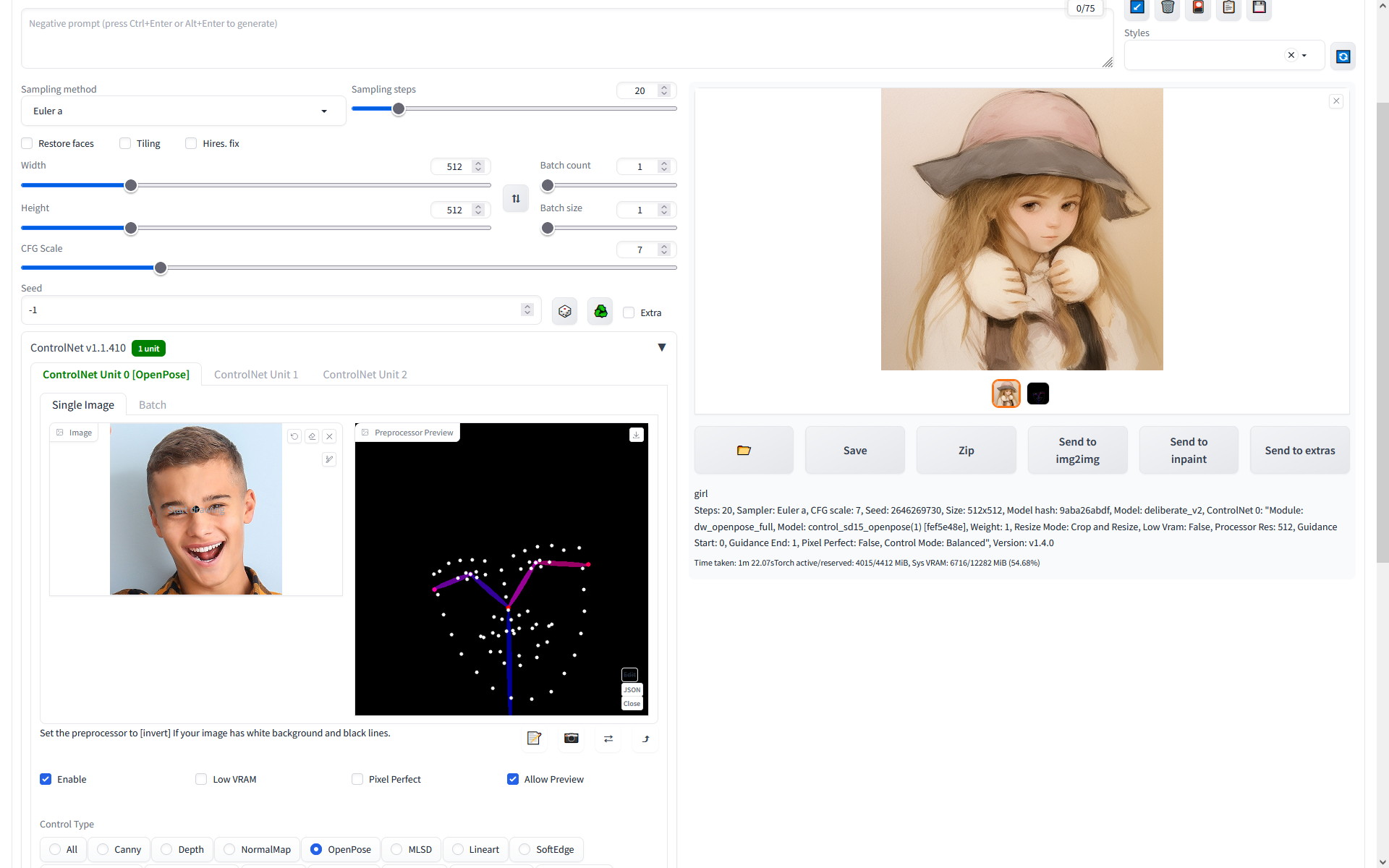 [1.1.236] Support DW Openpose preprocessor · Mikubill sd-webui ...